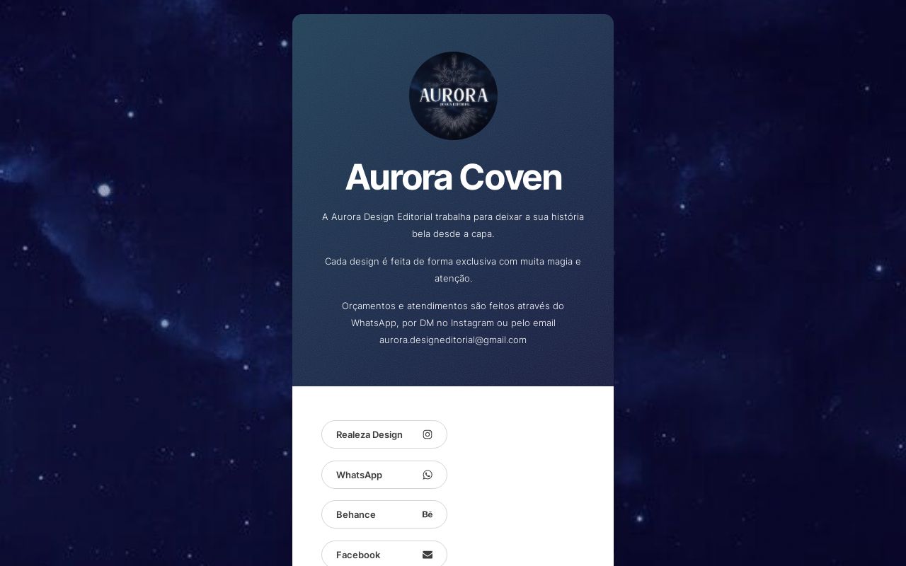 Aurora Design Editorial